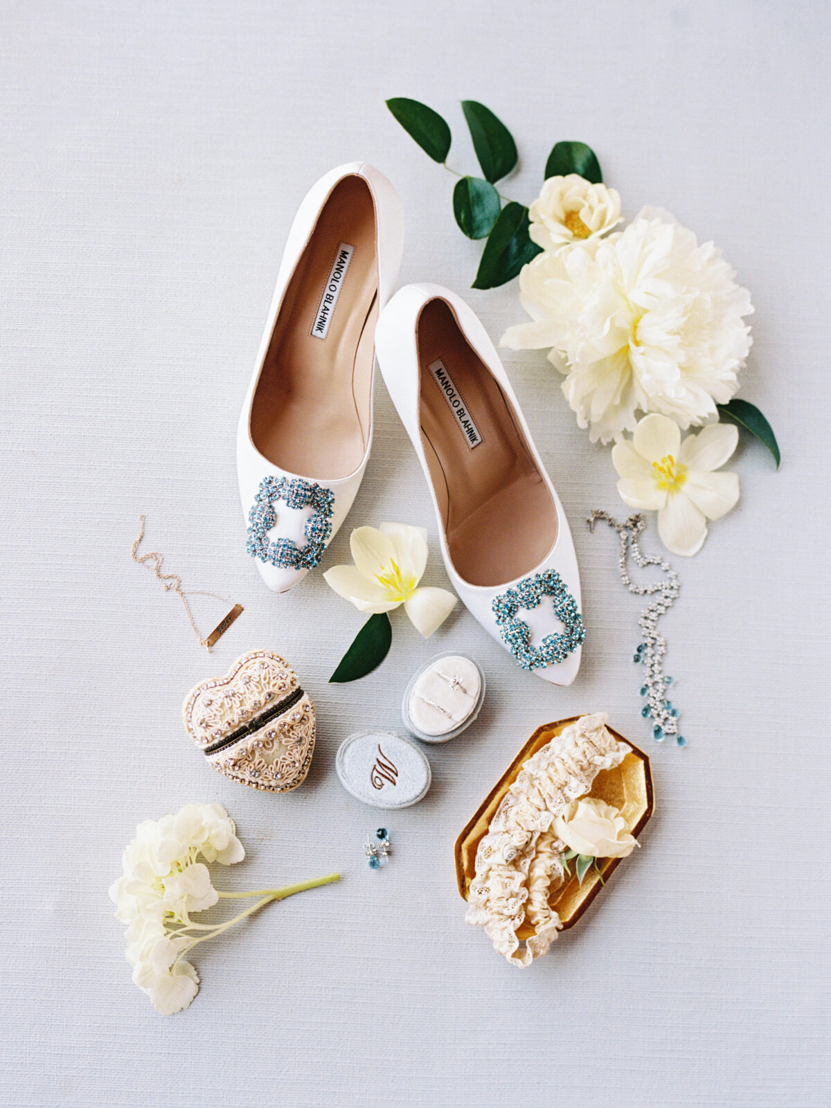 Wedding flat lay details explained - Showit Blog
